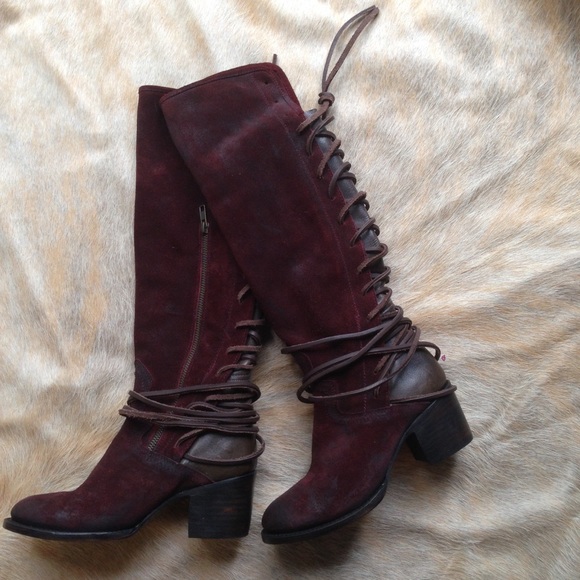 Freebird by Steven | Shoes | New Freebird By Steven Coal Boots Wine ...